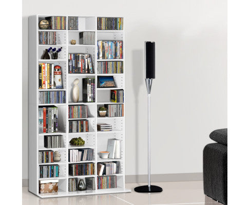 Adjustable Book Storage Shelf - White | Factory to Home