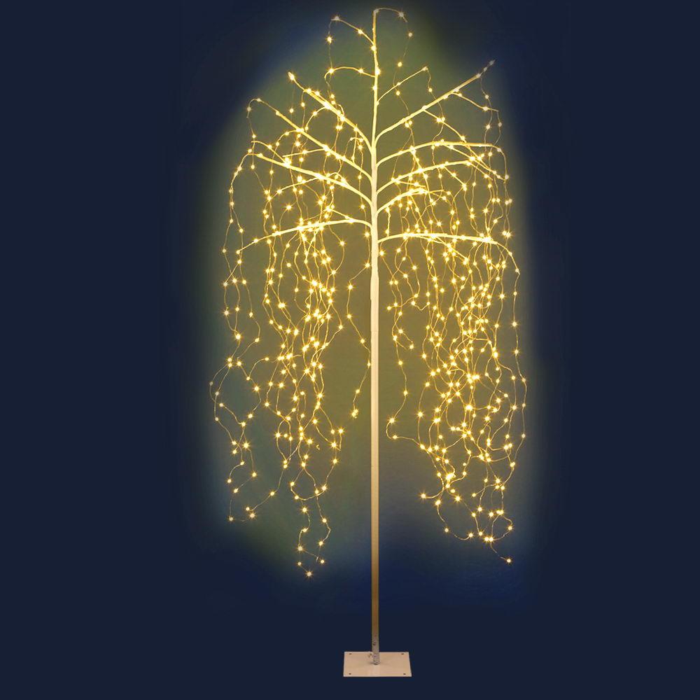 2.1M LED Christmas Willow Tree - 600 LED-Warm White | Factory to Home