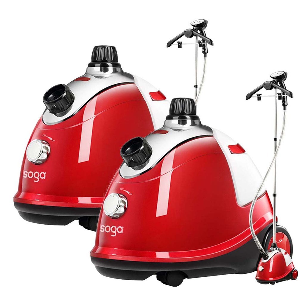 2X Professional Commercial Garment Steamer - Red | Factory to Home