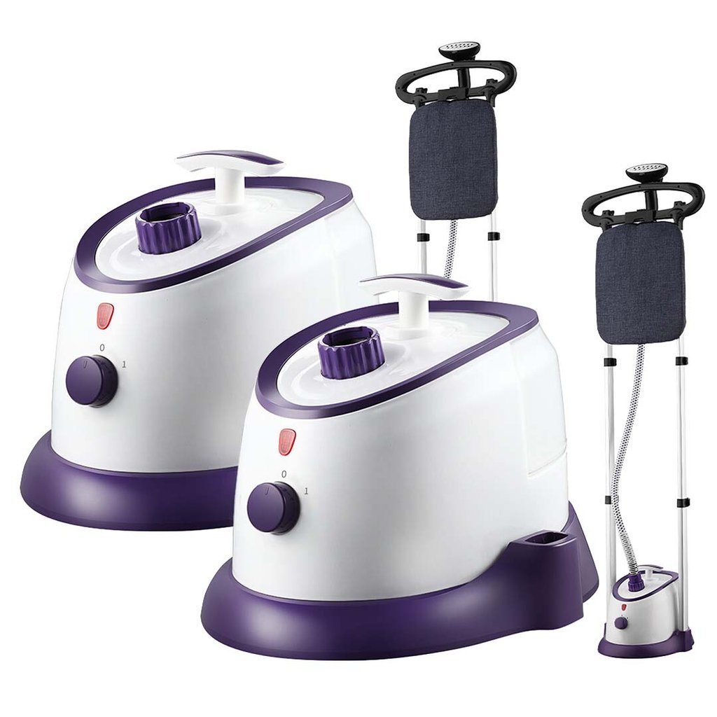 2X Twin Pole Garment Steamer - 1700ml - 1800w | Factory to Home