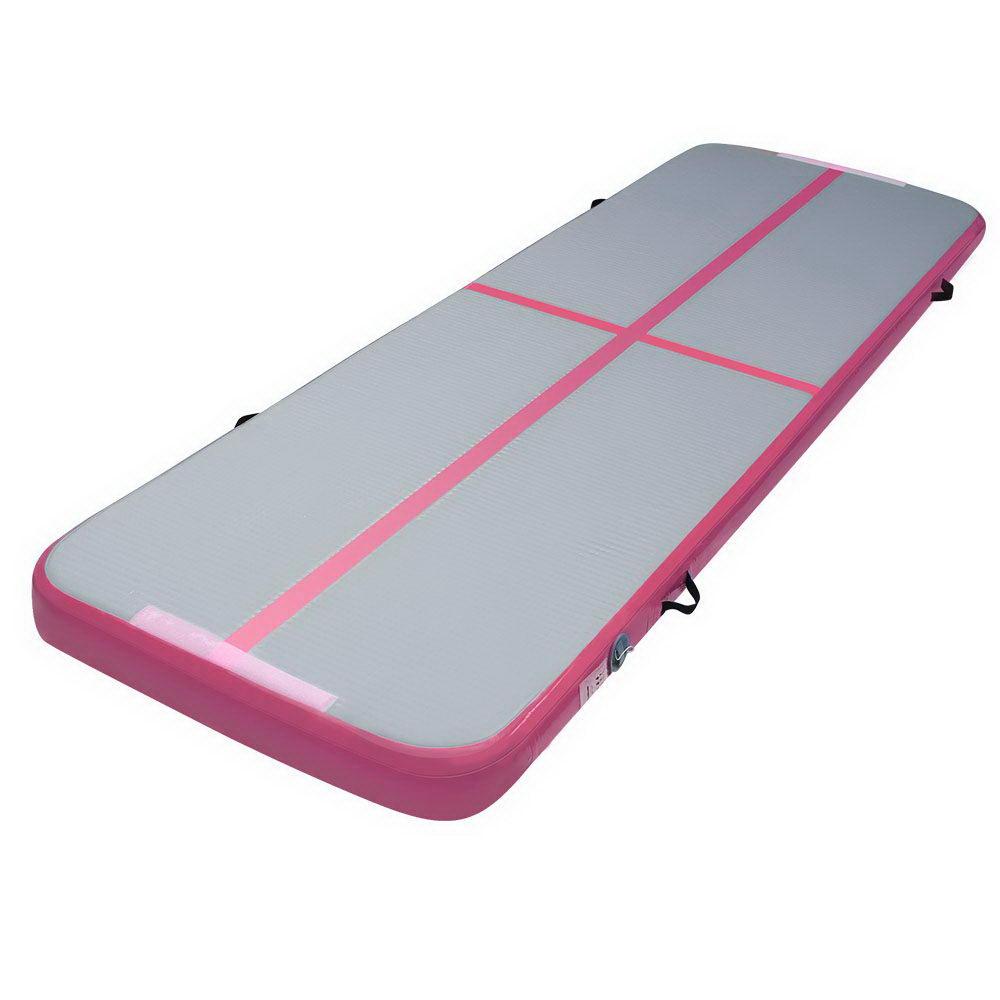 3m x 1m Air Track Mat - Pink and Grey| Factory to Home