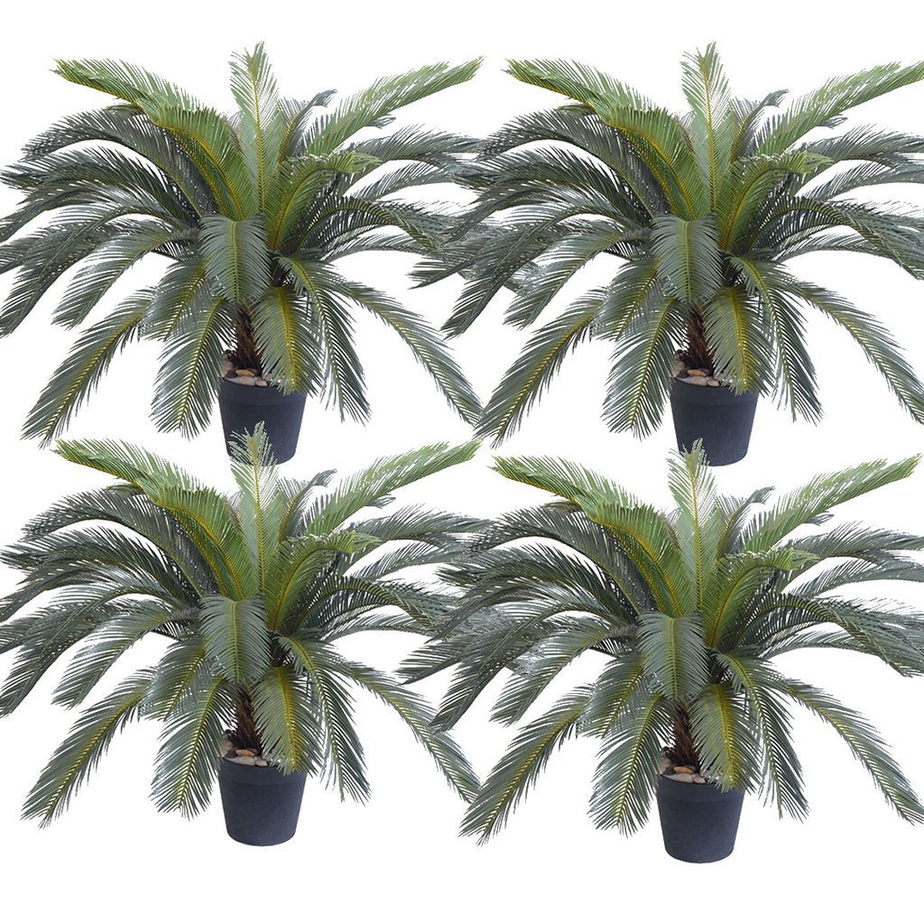 4X 125cm Artificial Indoor Cycas Revoluta | Factory to Home
