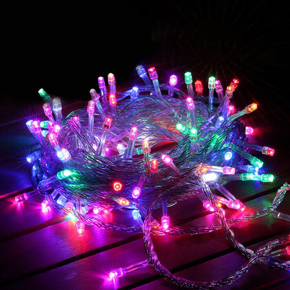 800 LED Curtain Fairy String Lights - Multicolor| Factory to Home