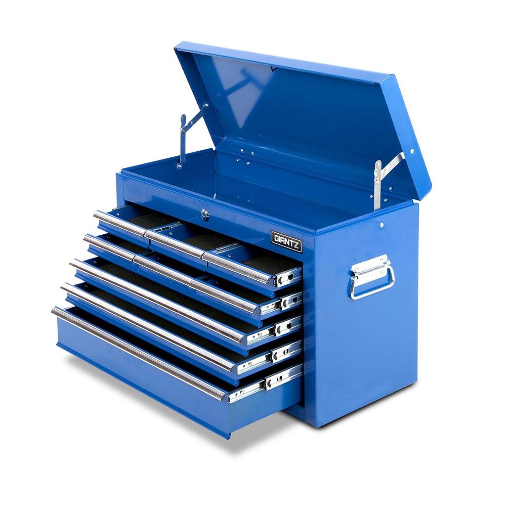 9 Drawer Mechanic Tool Box - Blue