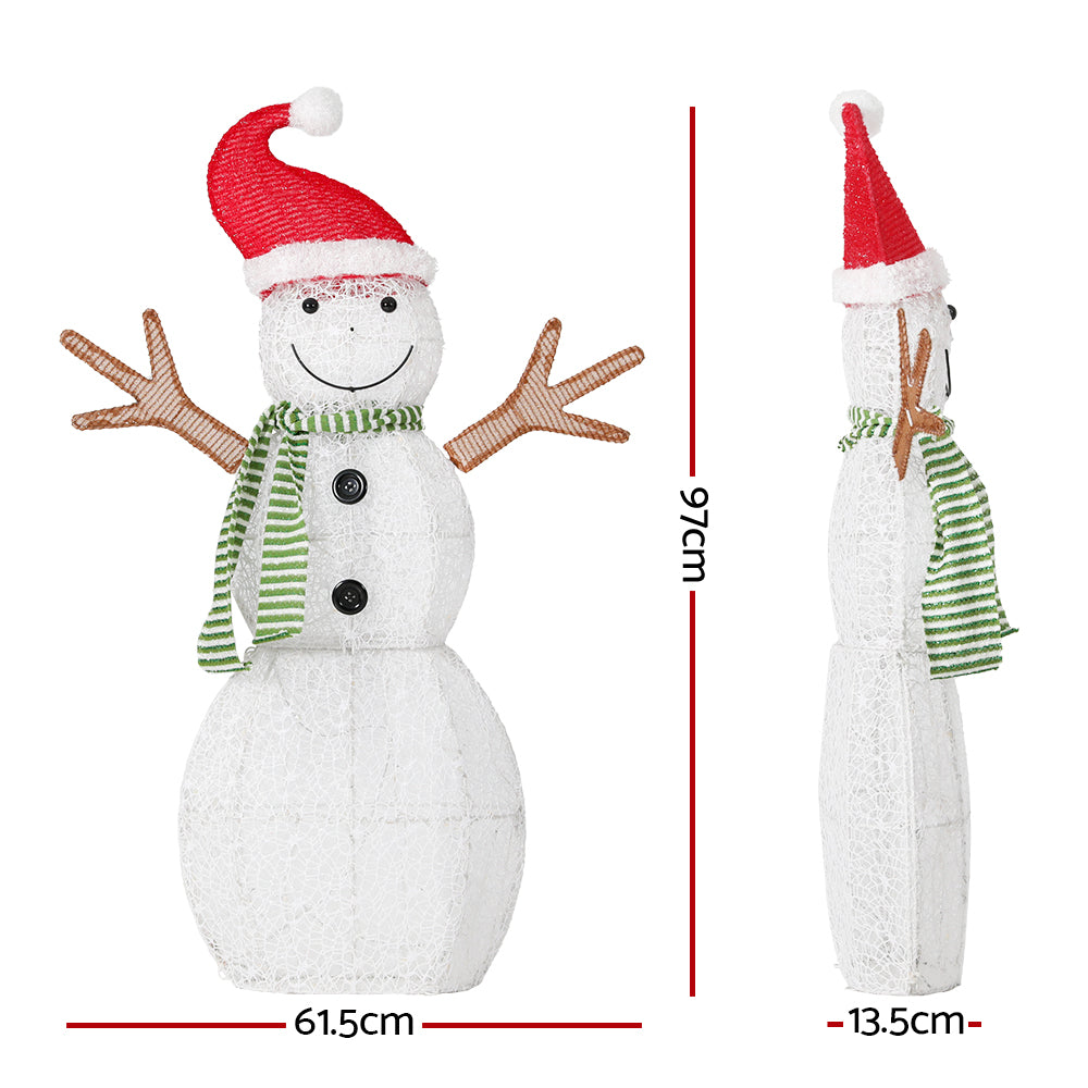 97CM Christmas Lights LED Rope Light - Snowman