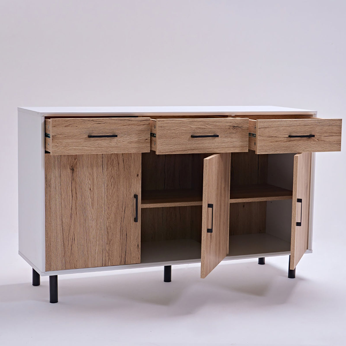 Bellini Buffet Sideboard Cabinet - Oak | Factory to Home