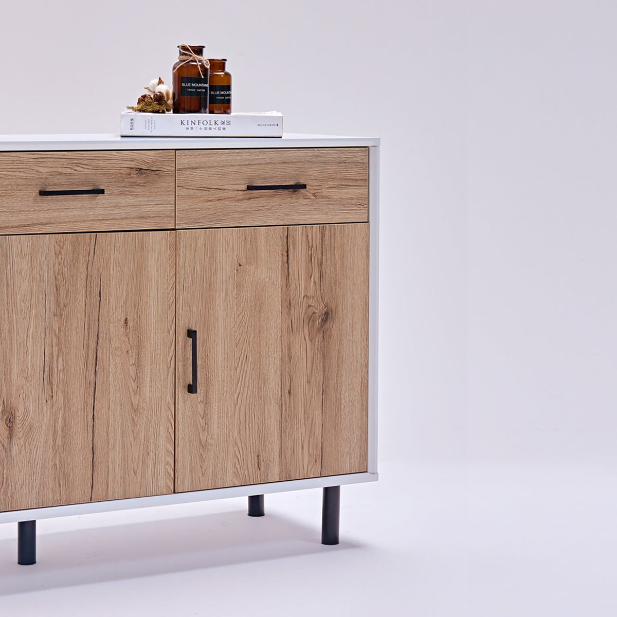 Bellini Buffet Sideboard Cabinet - Oak | Factory to Home