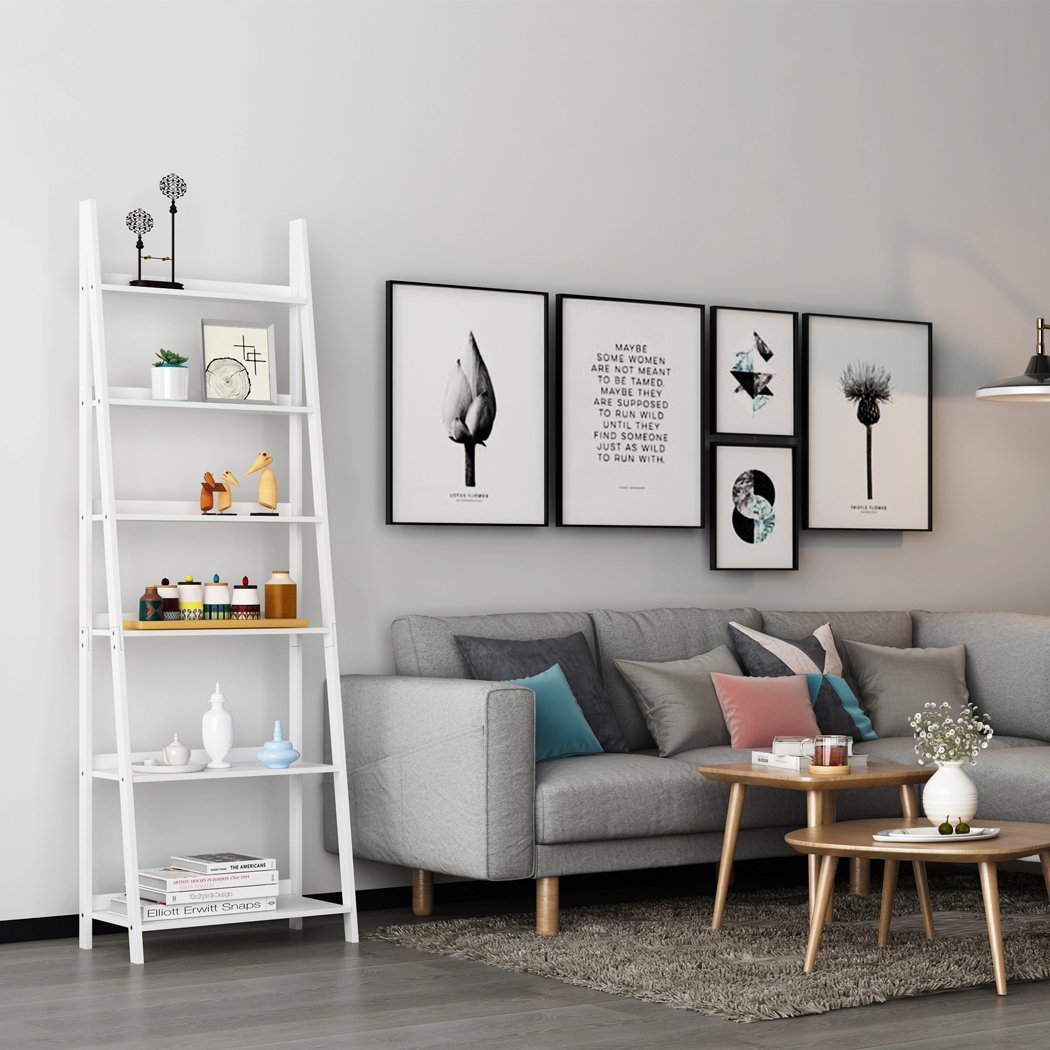 Chole 6 Tier Display Shelf Rack - White| Factory to Home