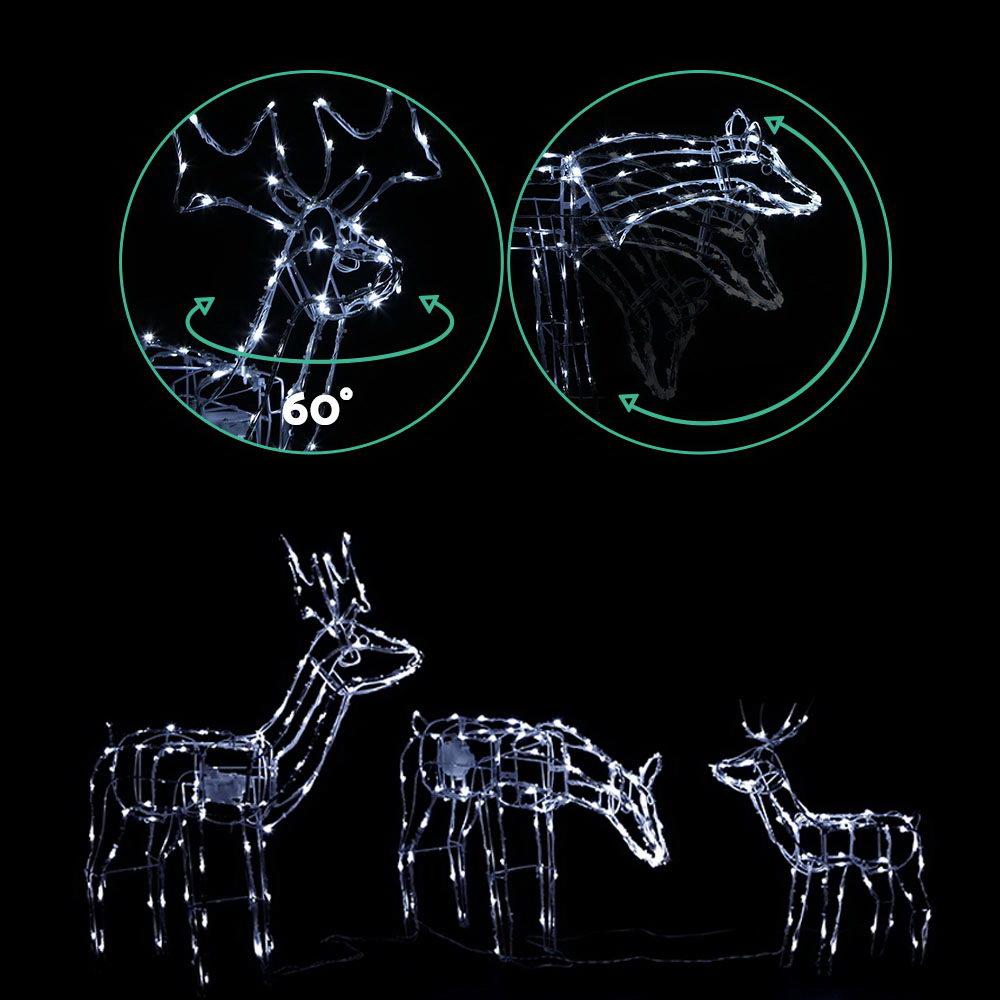 Christmas Motif Lights LED Rope Reindeer -Waterproof | Factory to Home