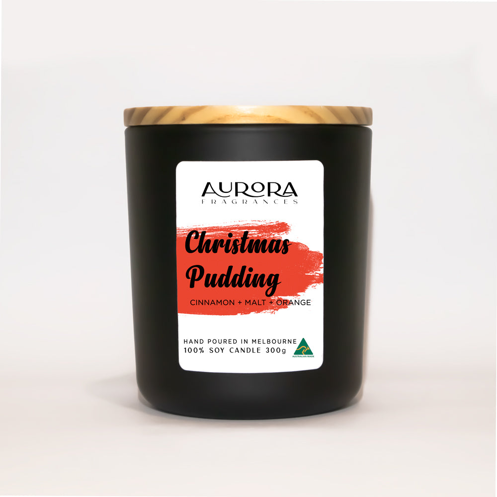 Christmas Pudding Candle Australian Made -300g | Factory to Home