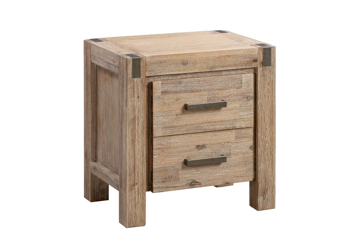 Java Bedside Table - Oak| Factory to Home