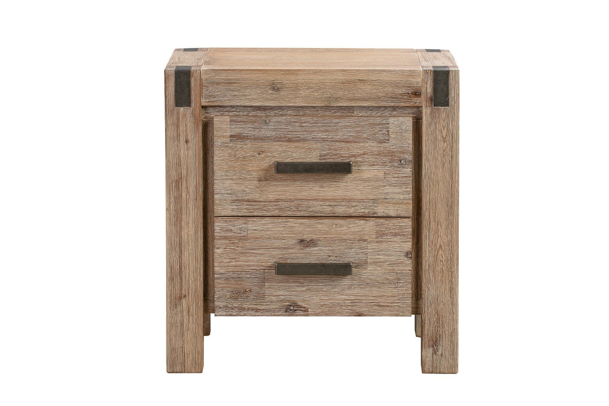 Java Bedside Table - Oak| Factory to Home