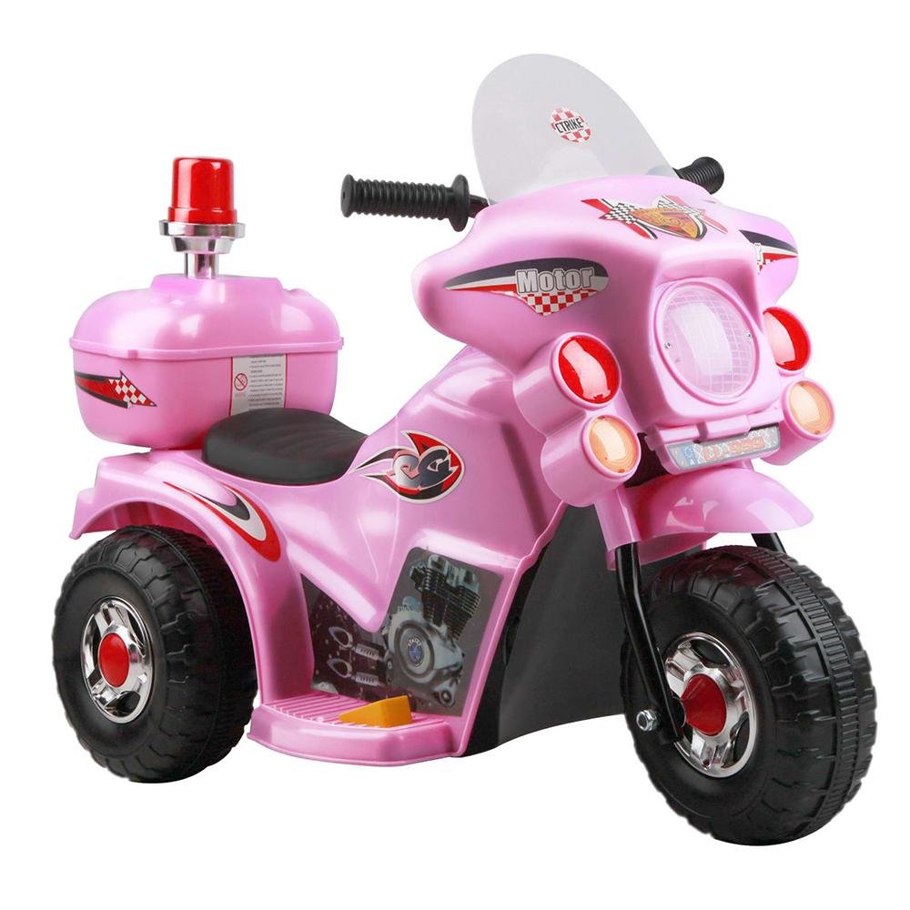 Kids Ride On Motorbike - Pink