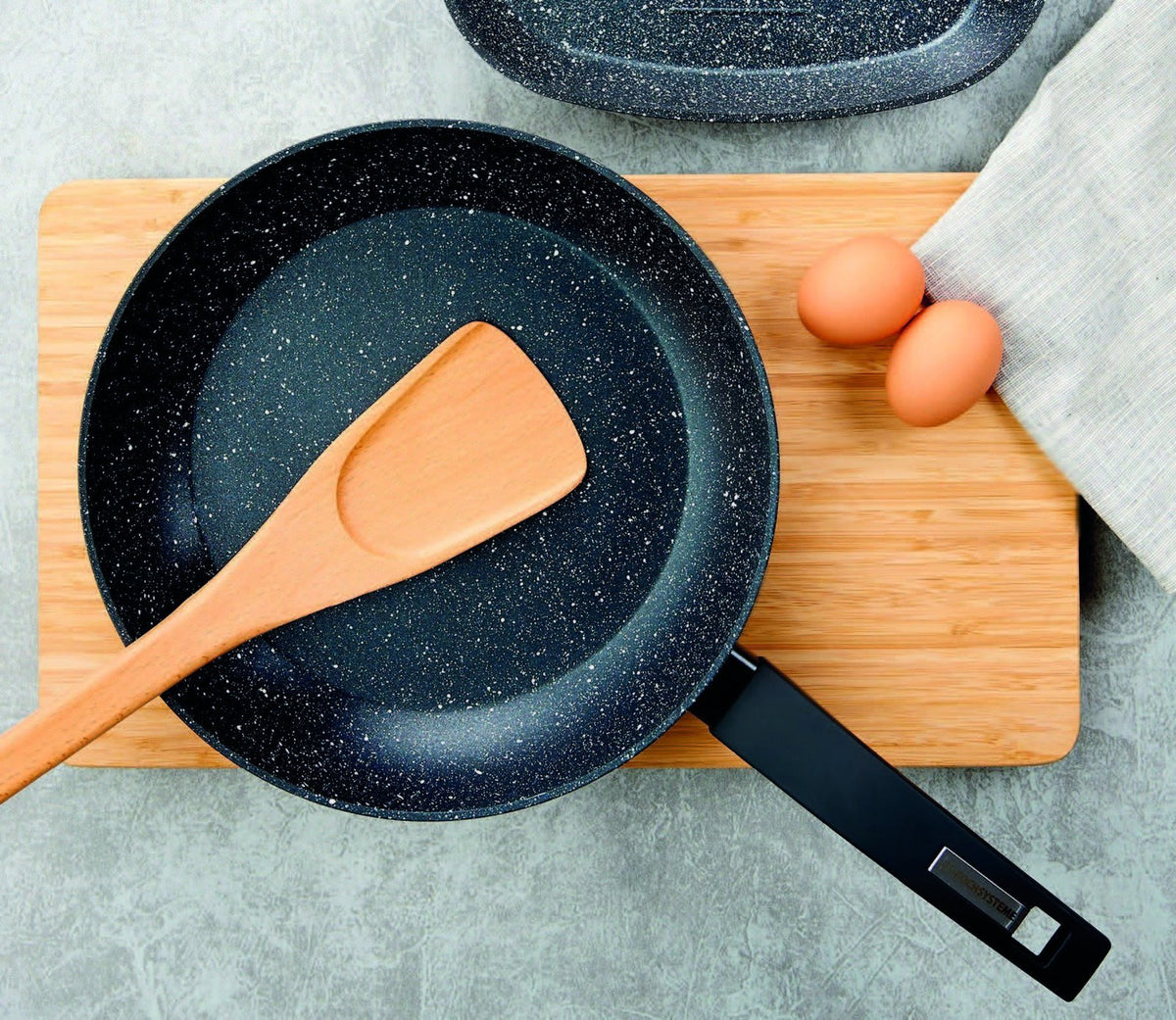 Marburg 14pcs Cookware Set Non Stick Marble Stone Coating Frypan Pot w