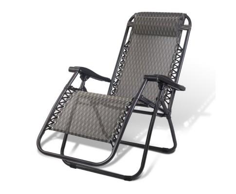 Outdoor Portable Recliner - Grey