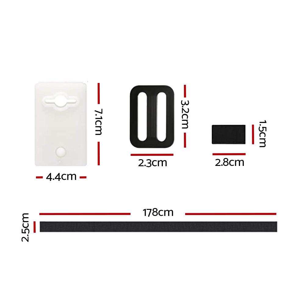 Pool Cover Roller Attachment Straps Kit 8PCS | Factory to Home