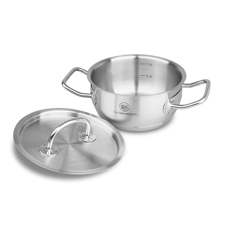 Pro-X Stainless Steel Cookware Set Frying Pan Pot